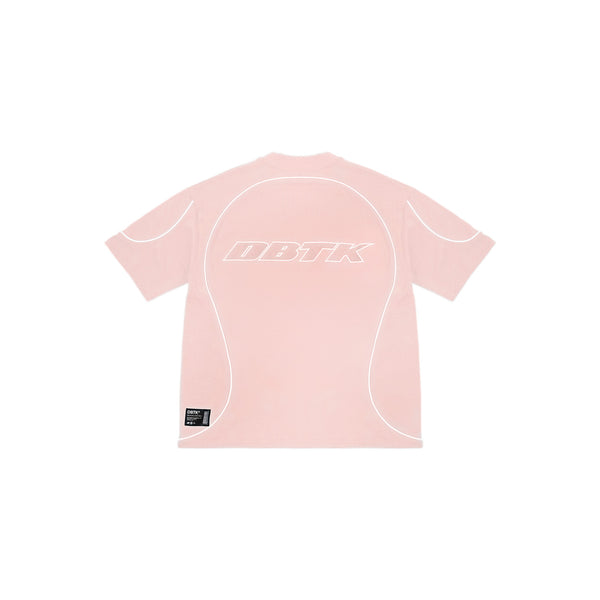 CIPHER SPLICED TEE - PASTEL PINK – Don't Blame The Kids Apparel