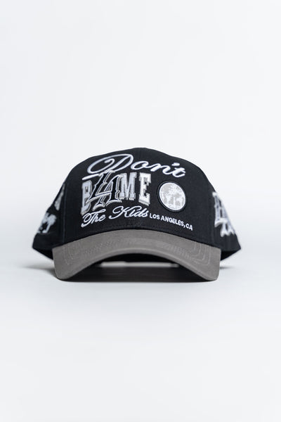 DBTK LA SNAP BACK - BLACK / GRAY – Don't Blame The Kids Apparel