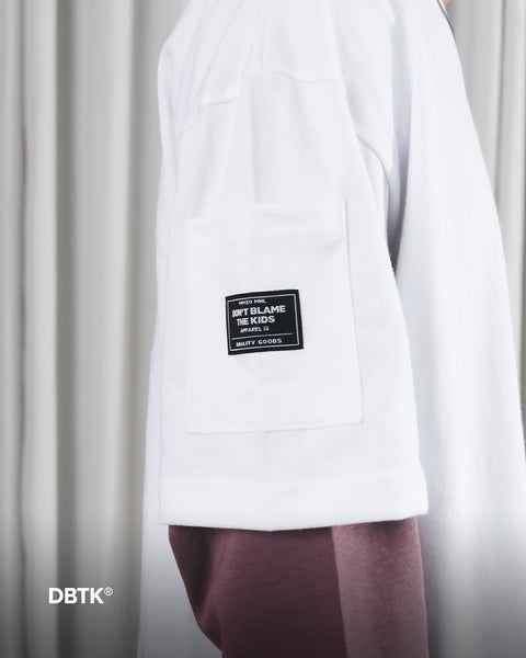 CIPHER TEE 2025 - WHITE – Don't Blame The Kids Apparel